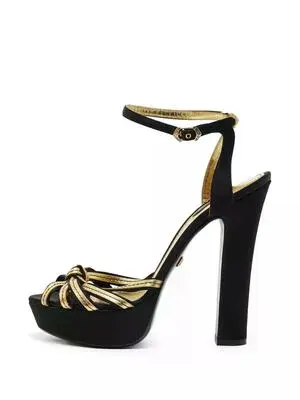 Dolce & Gabbana Bianca Platform Sandals
