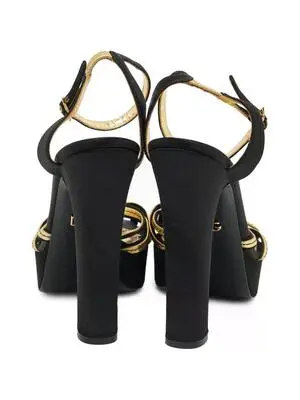 Dolce & Gabbana Bianca Platform Sandals