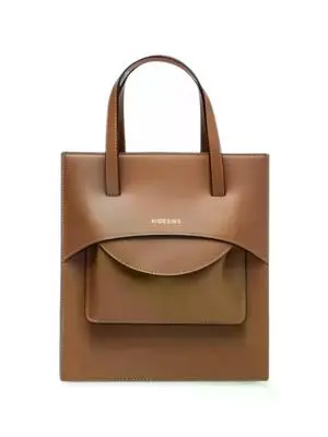 HIDESINS M Pocket Logo-print Tote Bag