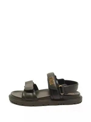 Dior Dioract Slingback Leather Sandals