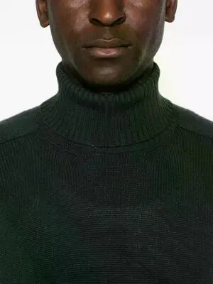 Boglioli Ribbed Knit Roll Neck Sweater