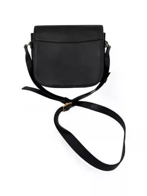 Saint Laurent Betty Leather Shoulder Bag - Black