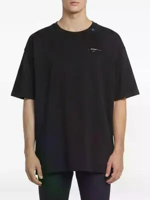 Off-White Arrows Graphic-print Oversized T-shirt - Black