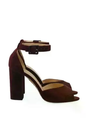 CHARLOTTE OLYMPIA Slingback Block-heel Sandals - Red