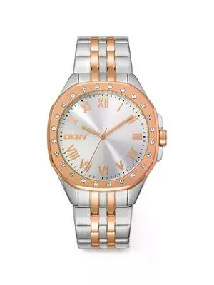 Dkny Evening 36mm Watch - Silver