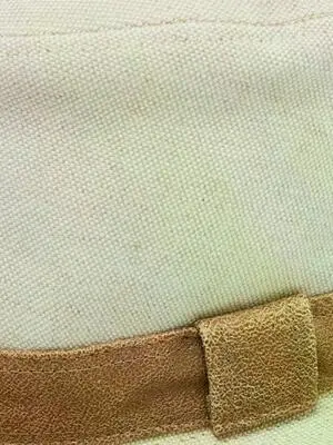 Hermès Leather-trim Fedora Hat
