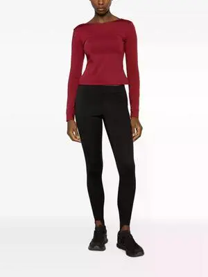 MACRON O.n.e. Scoop-back Blouse - Red