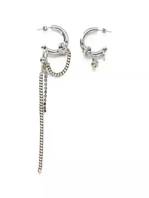 JUSTINE CLENQUET Amber Chain-link Earrings