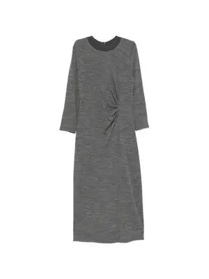 Peserico Gathered Midi Dress
