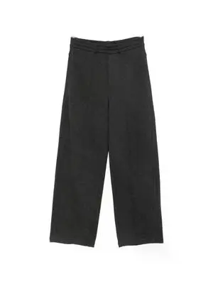Emporio Armani Pressed-crease Track Pants