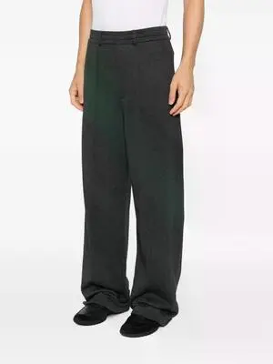 Emporio Armani Pressed-crease Track Pants