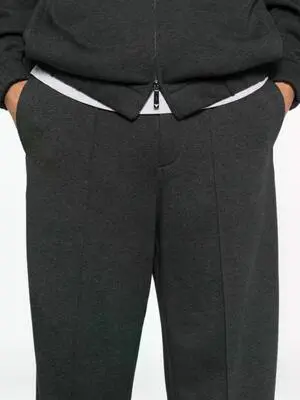 Emporio Armani Pressed-crease Track Pants