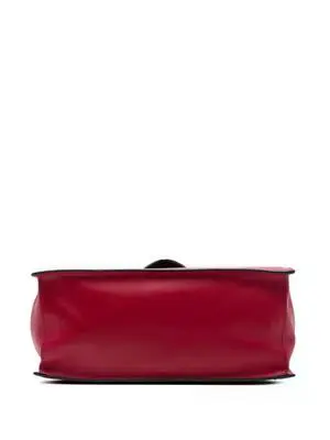Prada Saffiano Trimmed City Calf Cahier Satchel