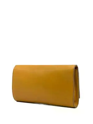Saint Laurent 2018 Large Textured Calfskin Monogram Belle De Jour Clutch Bag