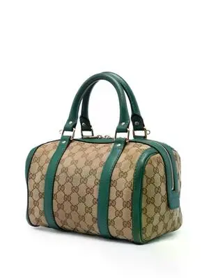 Gucci 2016-2026 Small Gg Canvas Joy Boston Bag Satchel