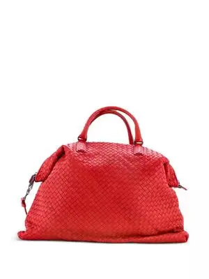 Bottega Veneta Maxi Satchel - Red