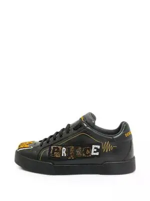 Dolce & Gabbana Portofino Prince Lace-up Sneakers