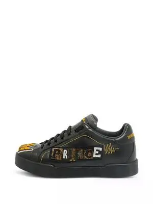 Dolce & Gabbana Portofino Prince Lace-up Sneakers