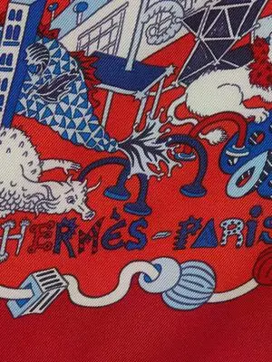 Hermès La Folle Parade 90 Scarf