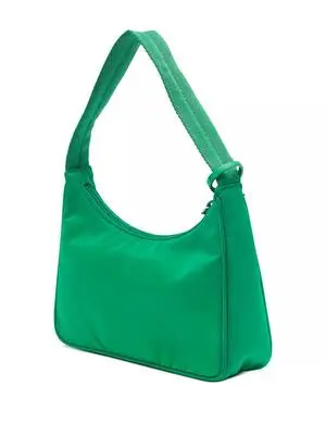 Prada Mini Tessuto Shoulder Bag - Green