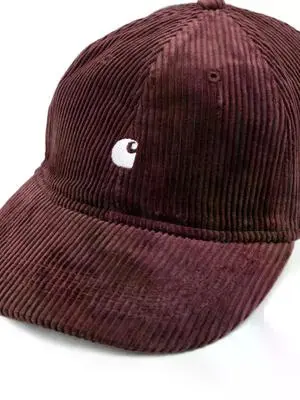 Carhartt Work In Progress Logo-embroidered Corduroy Cap