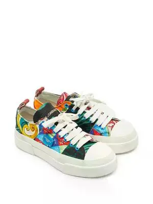 Dolce & Gabbana Portofino Lace-up Sneakers