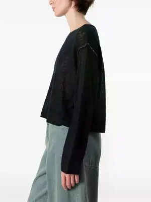 American Vintage Boat Neck Fine Knit Sweater
