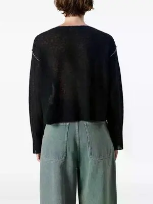 American Vintage Boat Neck Fine Knit Sweater