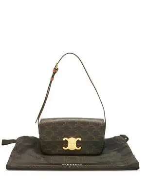 Celine Claude Triomphe Shoulder Bag