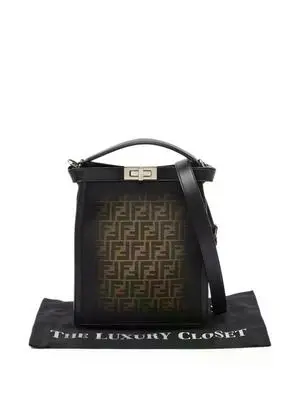 Fendi 2023 Peekaboo X Lite Fit Ombre Tote Bag