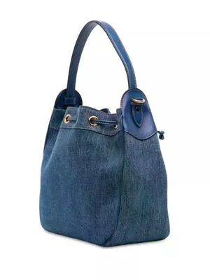 Versace La Medusa Drawstring Bucket Bag