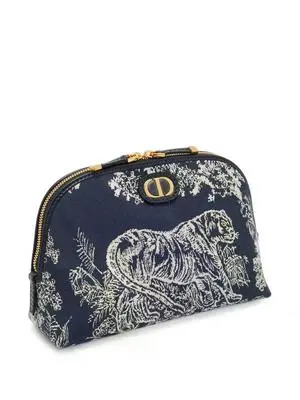 Dior 30 Montaigne Toile De Jouy Reverse Beauty Pouch
