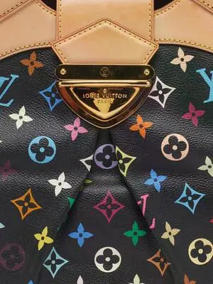 LOUIS VUITTON 2009 Ursula Monogram Multicolore Tote Bag - Black