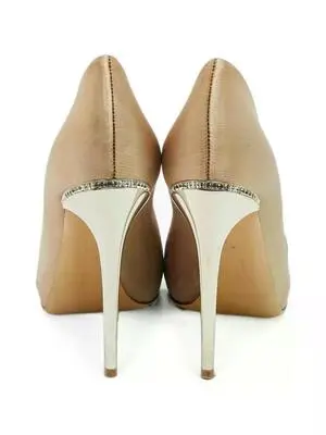 FERRAGAMO Crystal-embellished Platform Pumps