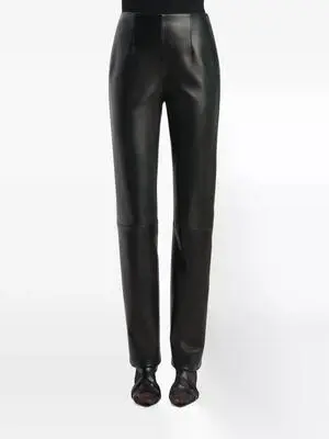 Khaite Ryden Leather Trousers