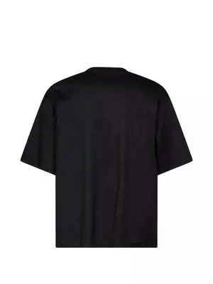 COSTUMEIN Logo-embroidered Cotton T-shirt - Black