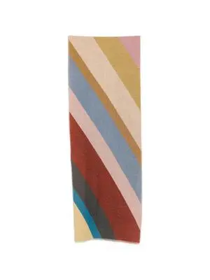 Paul Smith Diagonal-stripe Scarf