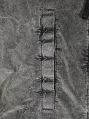 THOM KROM Faded-effect Zip-up Denim Jacket
