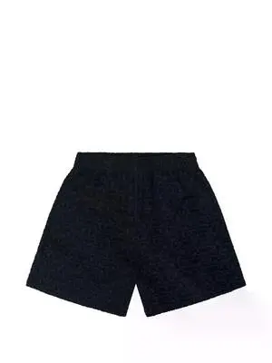 PURPLE BRAND Jacquard Terry Shorts With Logo Motif