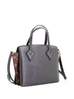 LOUIS VUITTON Varenne Bag Epi Leather With Monogram Canvas Shoulder Bag