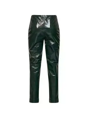 GIANLUCA CAPANNOLO Patent Effect Slim Fit Trousers