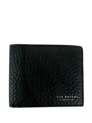 THE BRIDGE Grained Leather Wallet