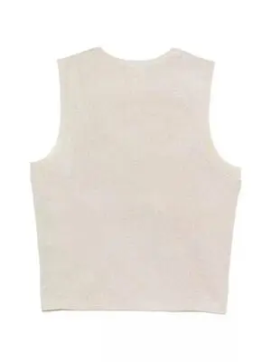MAISON123 Metallic Effect Knit Top