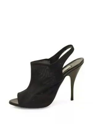 Balenciaga Glove Knit Slingback Sandals