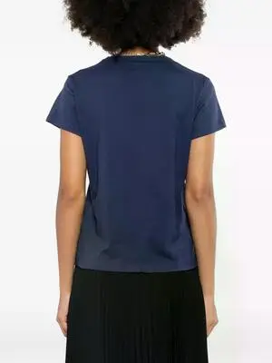 AGNES B. Star-print T-shirt - Blue
