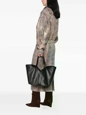 Saint Laurent Y-shape Leather Tote Bag