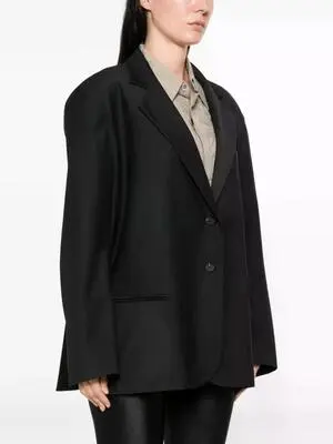 THE M.. Oversized Notched-lapels Blazer