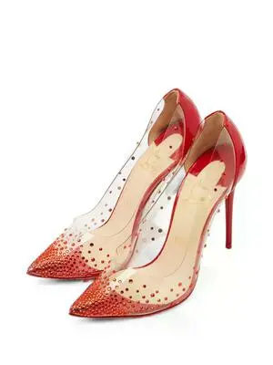 CHRISTIAN LOUBOUTIN Degrastrass Crystal-embellished Pumps