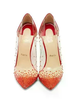 CHRISTIAN LOUBOUTIN Degrastrass Crystal-embellished Pumps