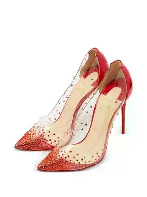 CHRISTIAN LOUBOUTIN Degrastrass Crystal Embellished Pumps